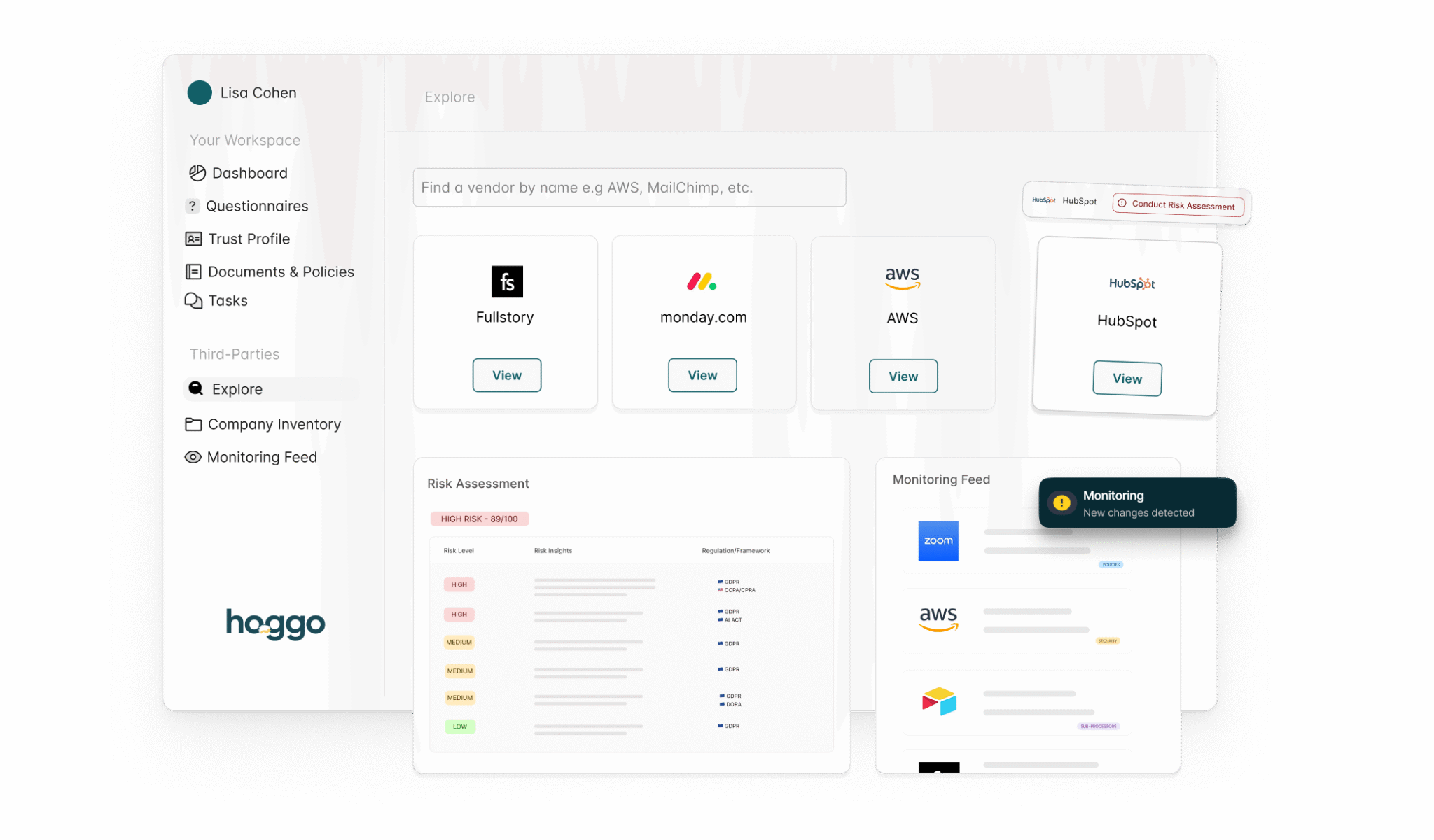 Automate Third Party Compliance With hoggo